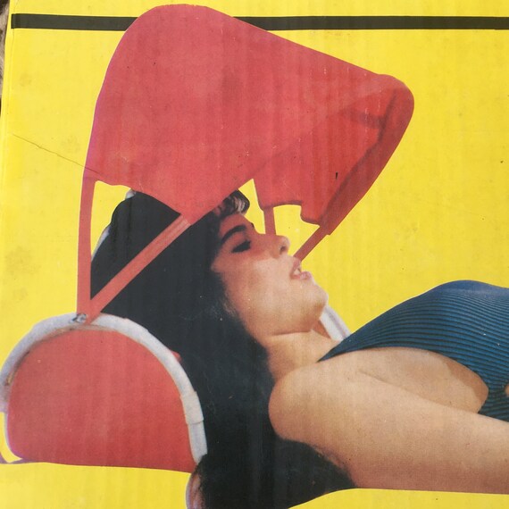 French Rodelle 1980s PORTABLE PARASOL BAG~ Beach / Po… - Gem
