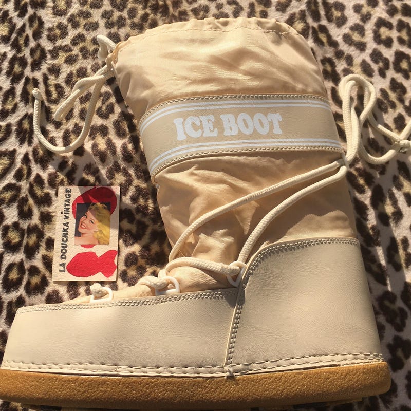 80s Vintage Moon Boots - Etsy
