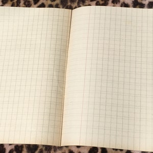 French Art Deco 1920s School Student Paper NOTEBOOK / EXERCISE BOOK ...