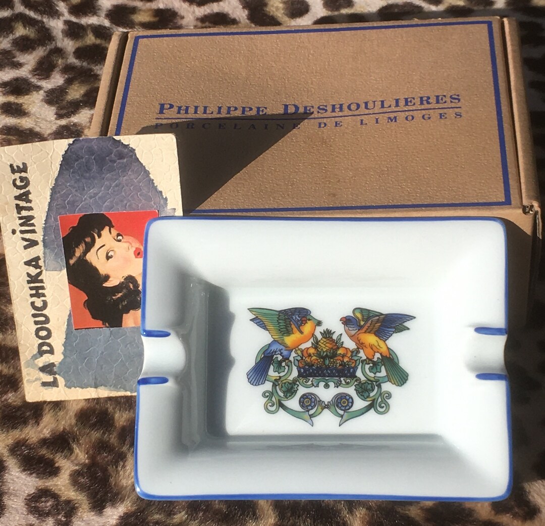 PHILIPPE DESHOULIERES 1980s Ashtray ~ Sophie D'e Design : Tropical ...