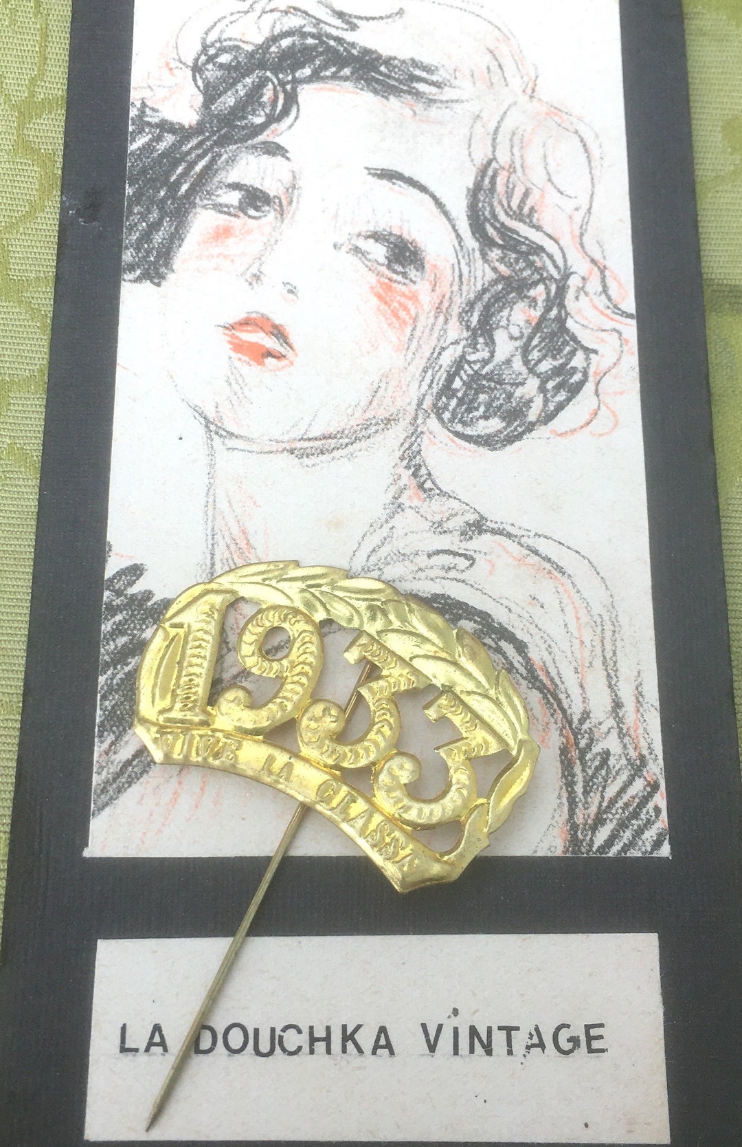 WW1 FRENCH ARMY 1910s Silver & Enamel Pin ~ 32nd Infantry Regiment ...