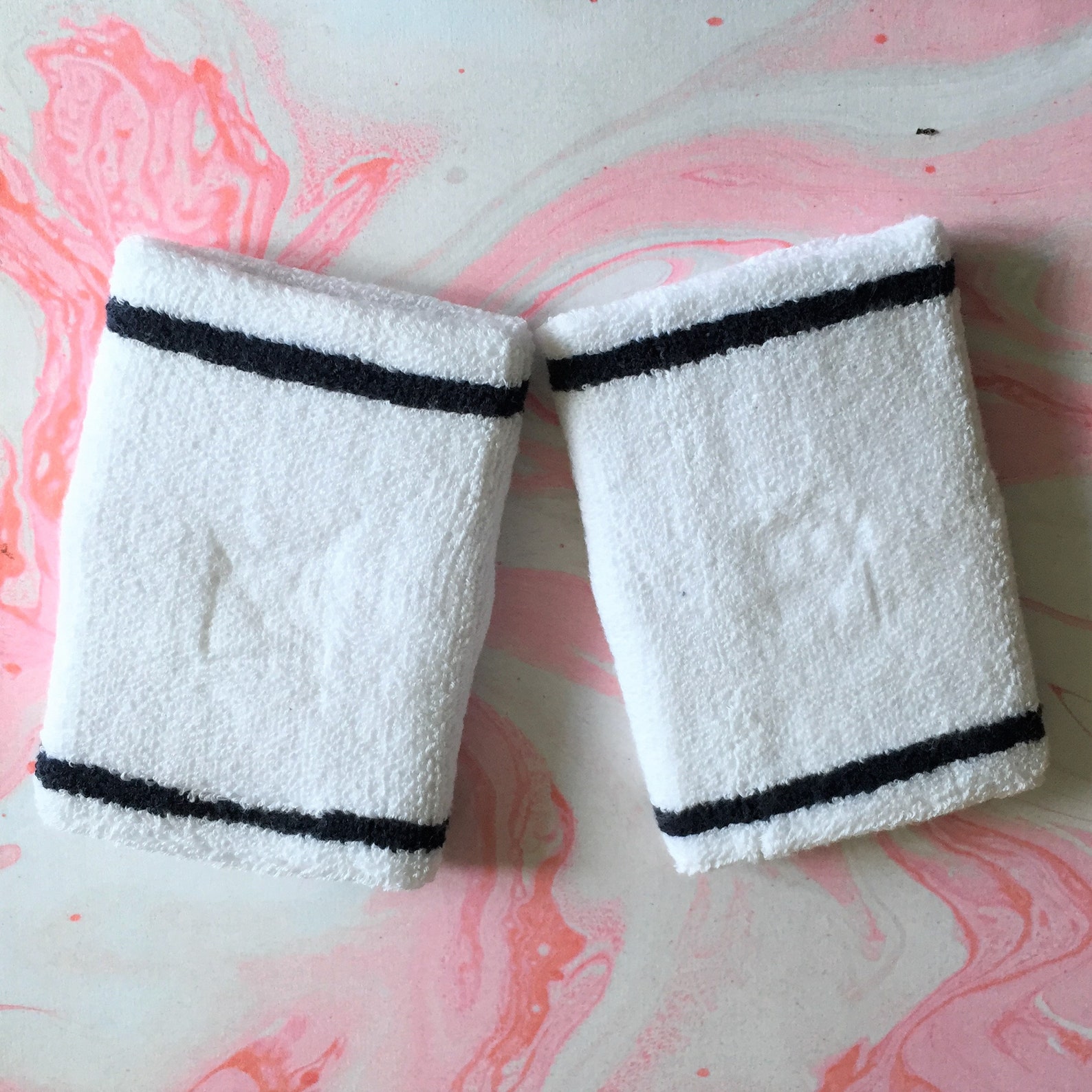 Kappa 1980s Extra Large Tennis Sweat Wristband & Logo - 1 Pair : Set of ...