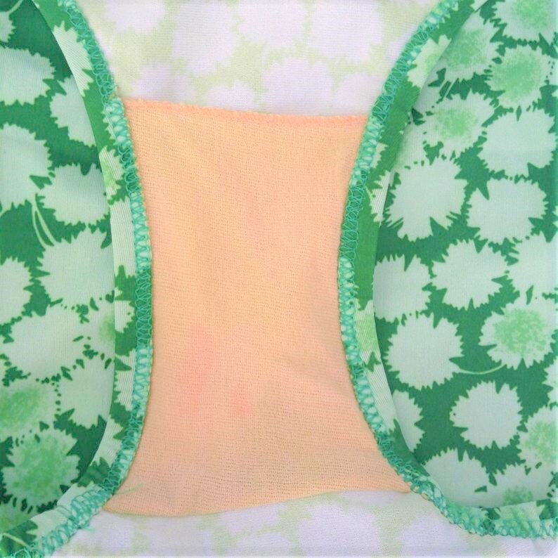 French 1960s Bikini Bottom Swimsuit Swimwear Monokini Lovely - Etsy