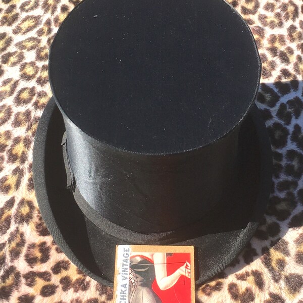 Silk Top Hat - Etsy