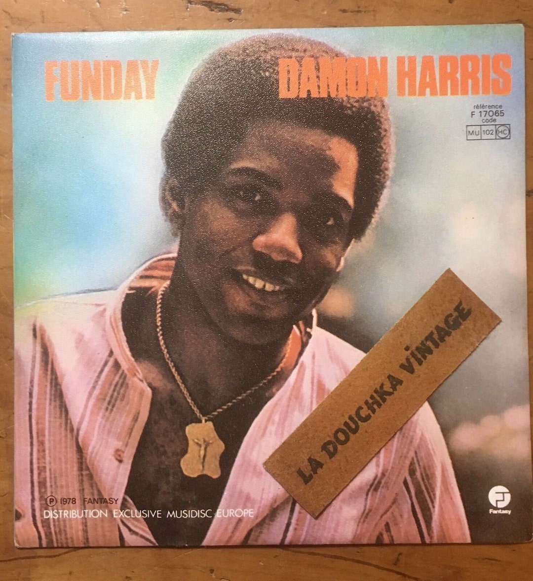 DAMON HARRIS 1978 Vinyl 45 RPM Record ~ It's Music / Funday ~ Vintage ...