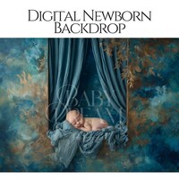 Newborn Digital Backdrop | Photography Background With Animals and ...