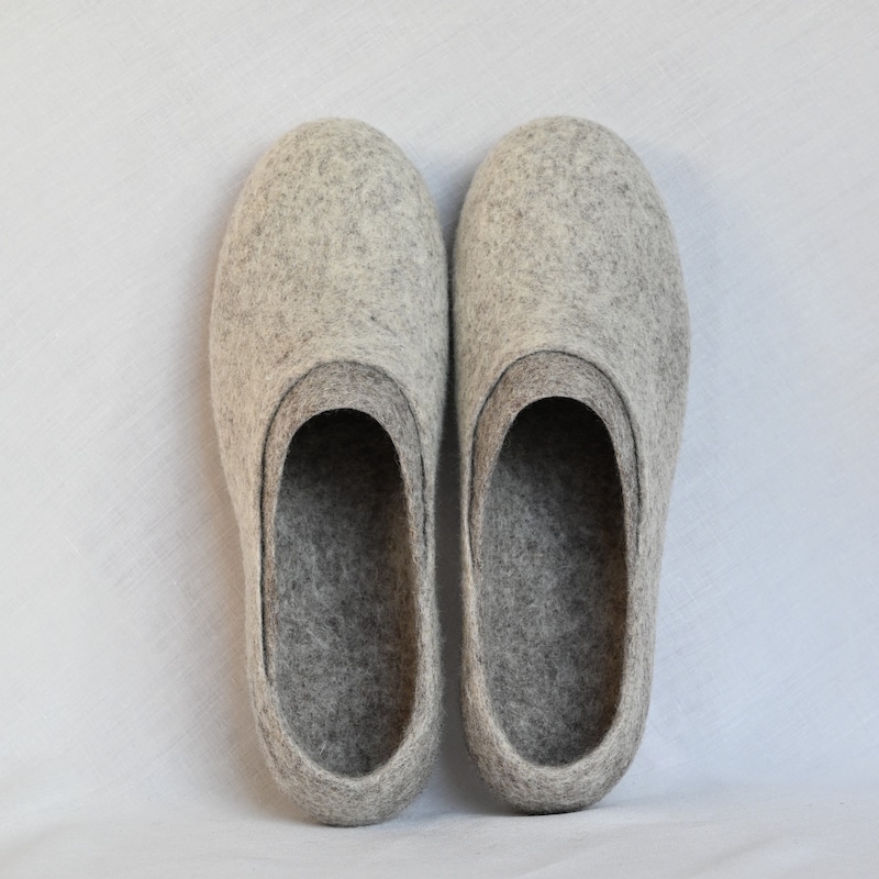 Wool Slippers - Etsy
