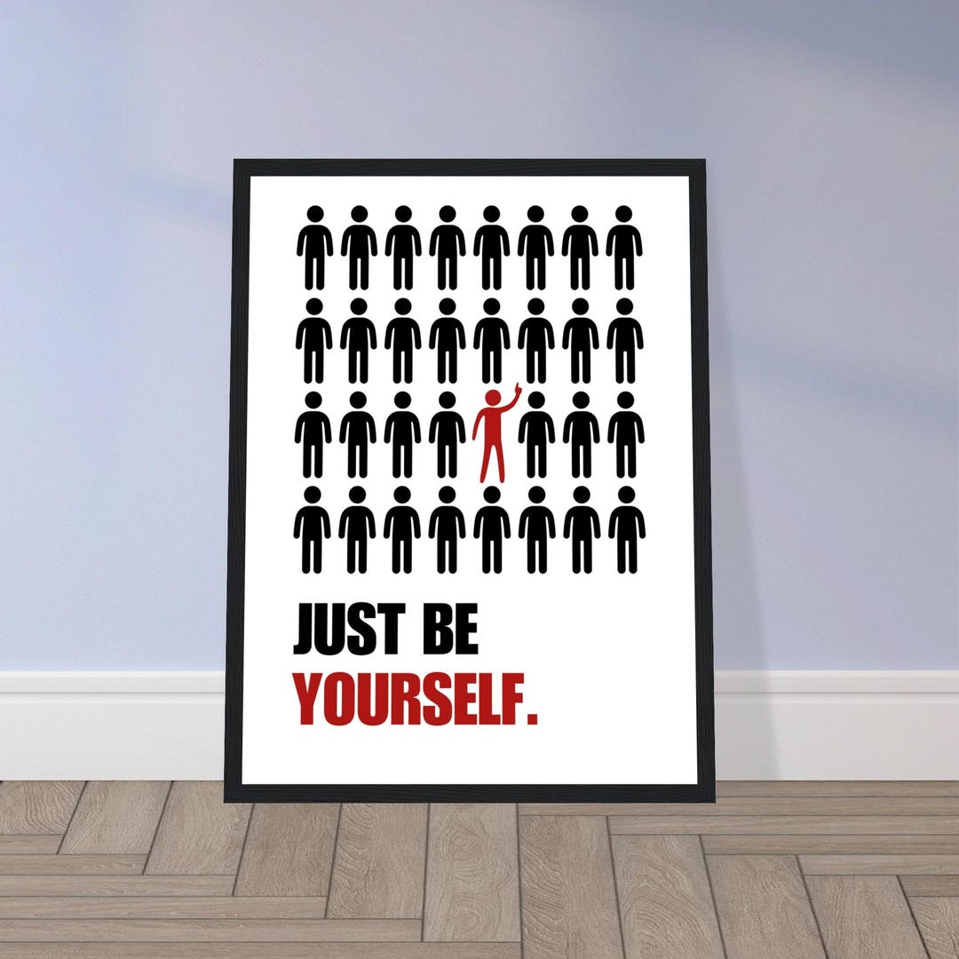 Premium Matte Paper Wooden Framed Poster, 30x40 Cm / 12x16″ - Etsy