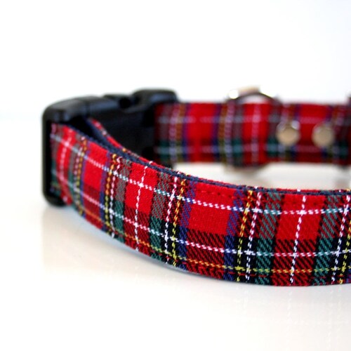 Cohane SCOTTISH TARTAN PLAID Classic Luxury Dog Collars - Etsy