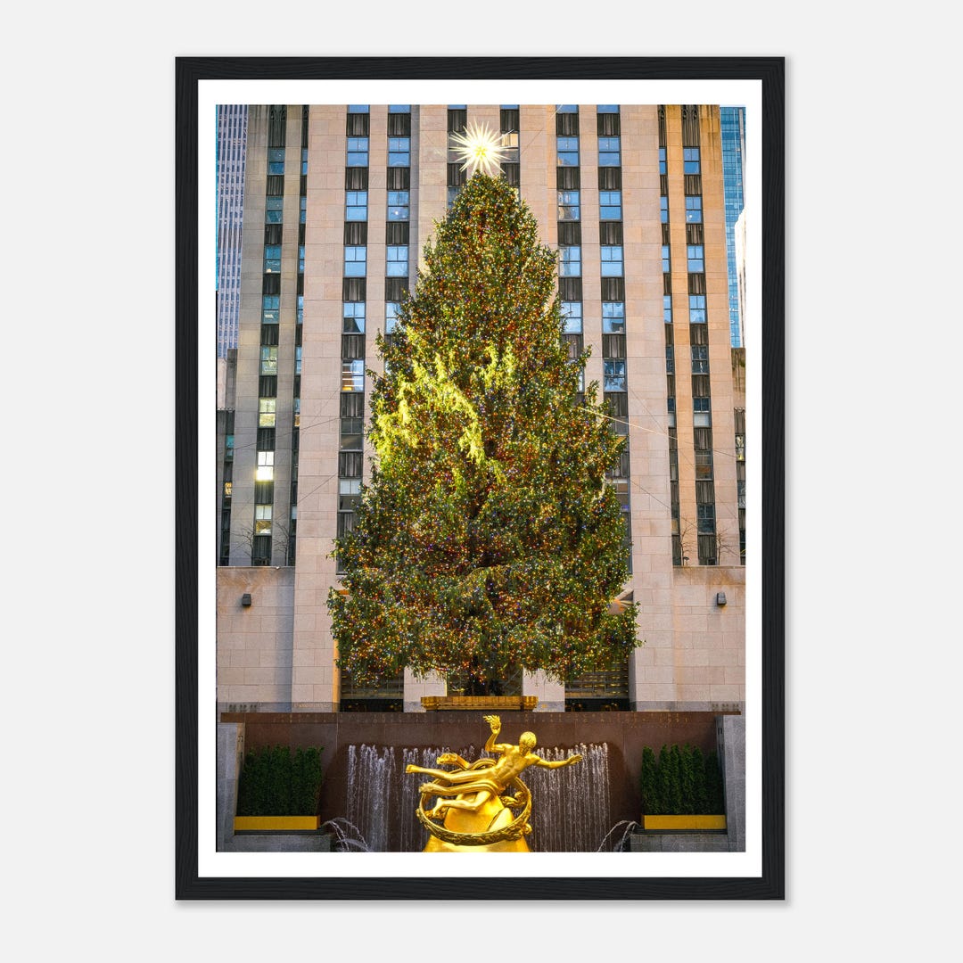 Rockefeller Christmas Tree Photography Print: NYC, Photography, Travel ...