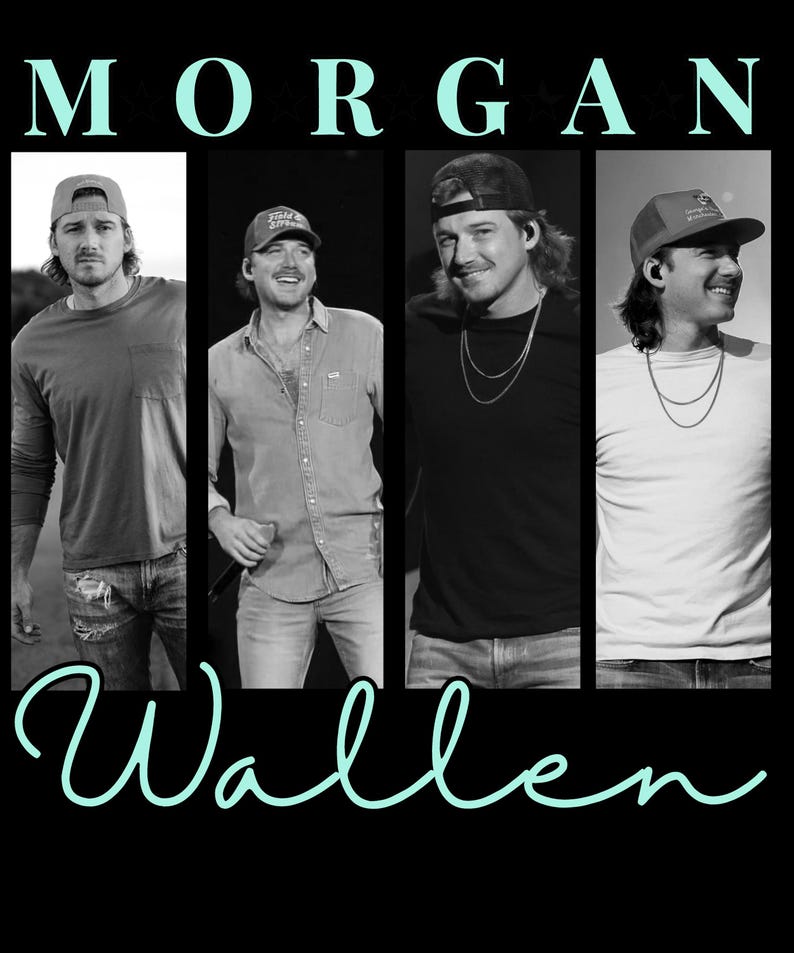 Morgan Wallen Tour 2026 Fichier PNG Morgan Wallen Fun Art ...