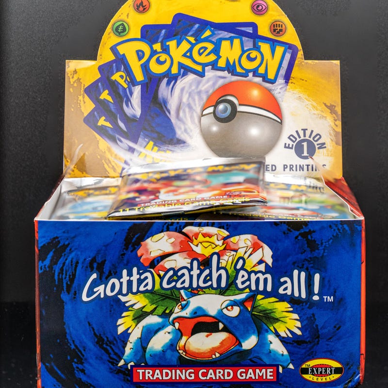 Pokemoncards First Edition Booster Box - Etsy