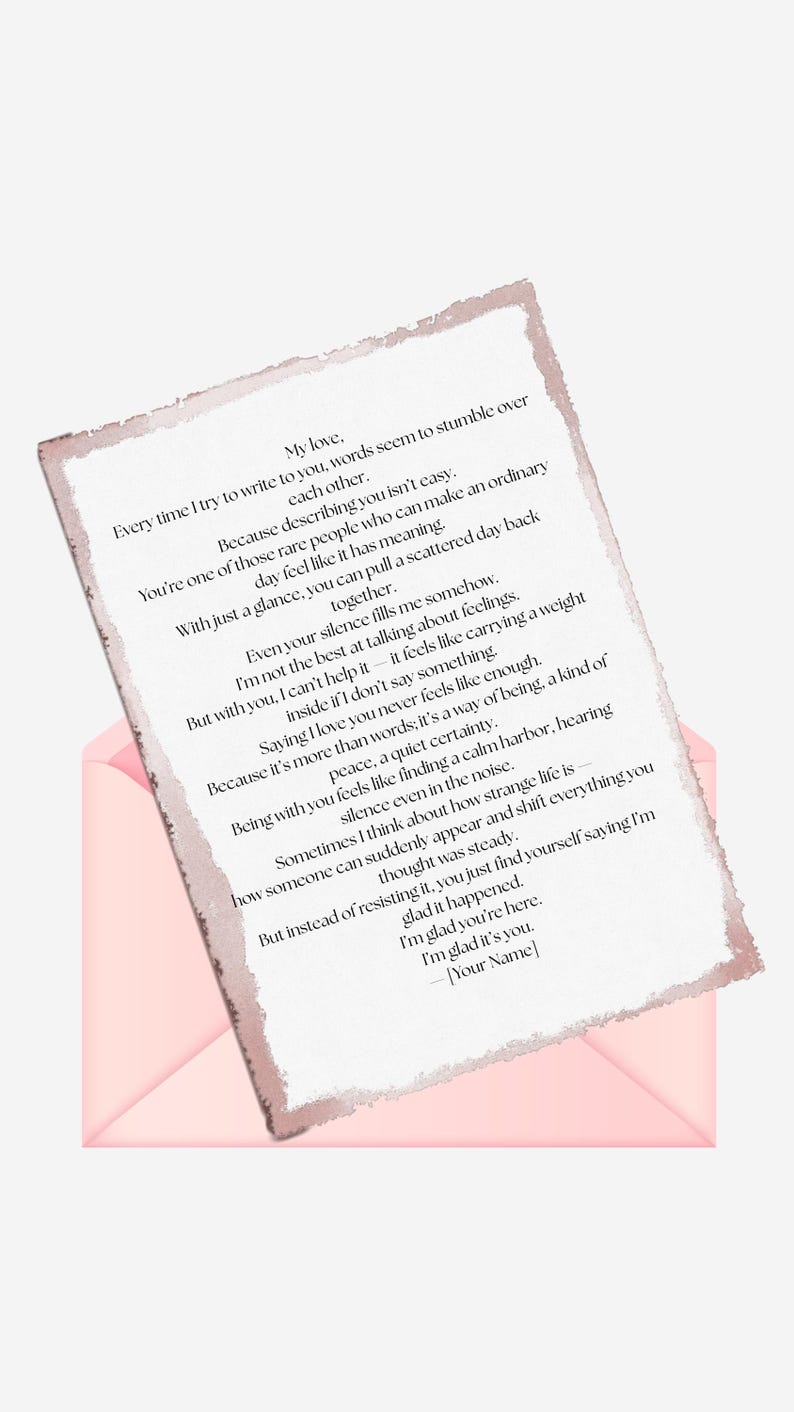 Animated Love Letter | Personalized Digital Romantic Message ...