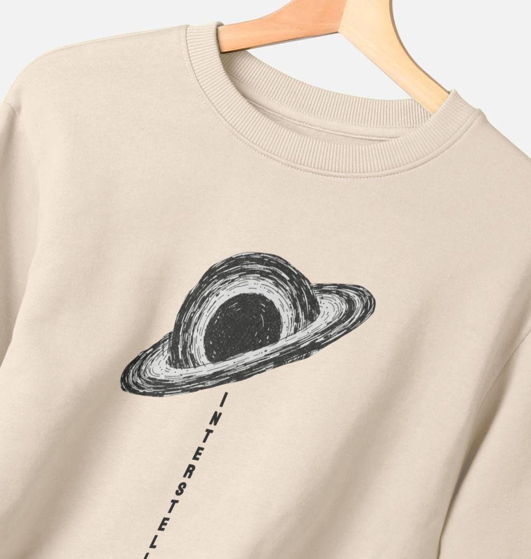 Mens Black Hole Physics Sweatshirt, Event Horizon Astronomy Pullover ...