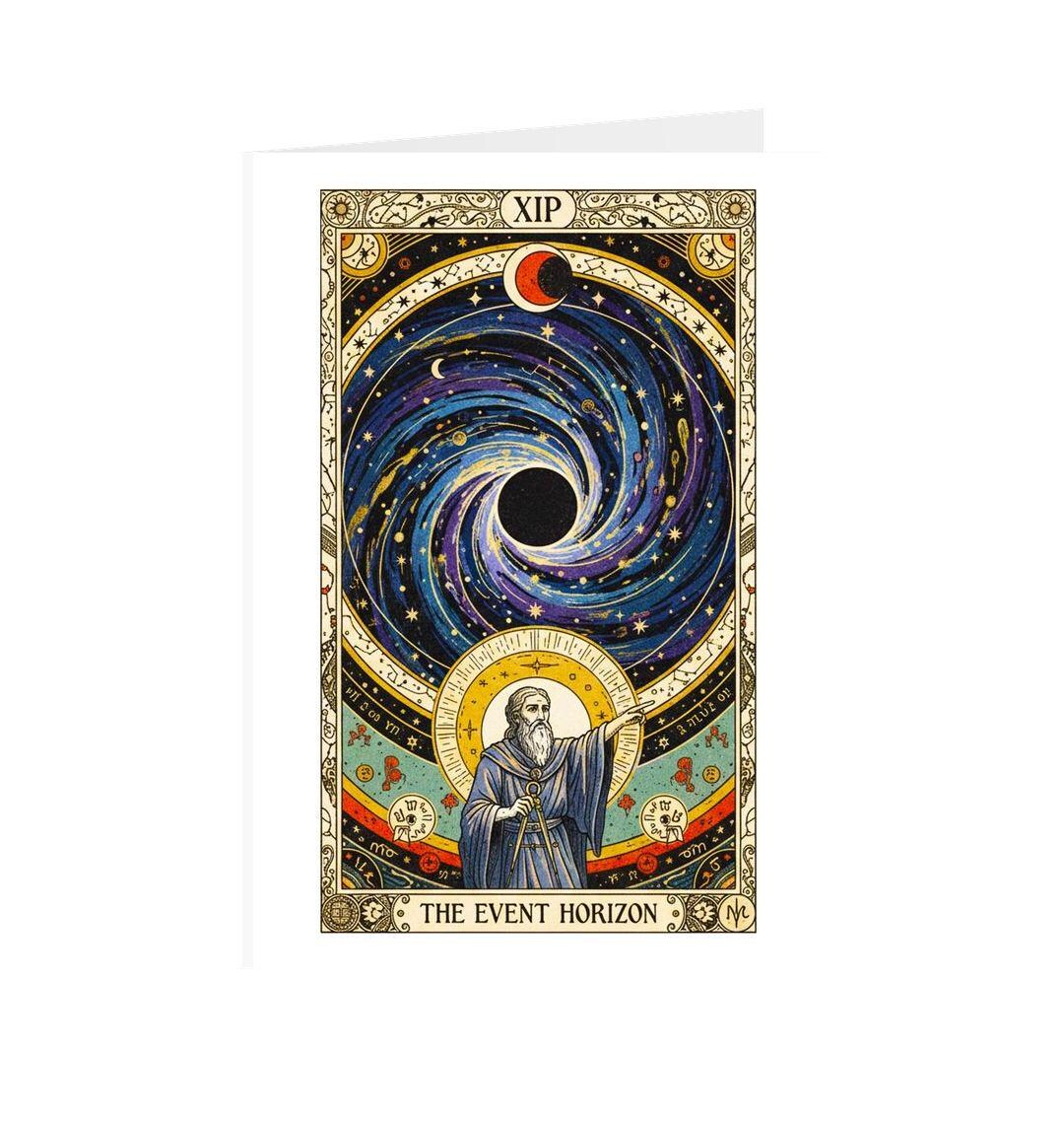 Event Horizon Tarot Card | Interstellar Greeting Card - Etsy