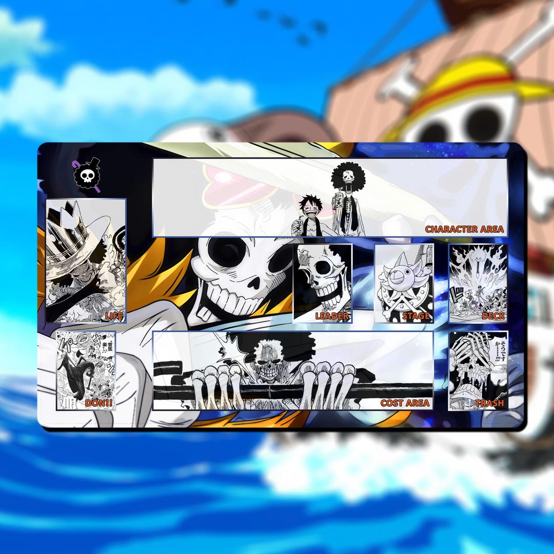 Brook Playmat - Boardgame OP TCG 24"x14" Inches (600 X 350x2mm ...