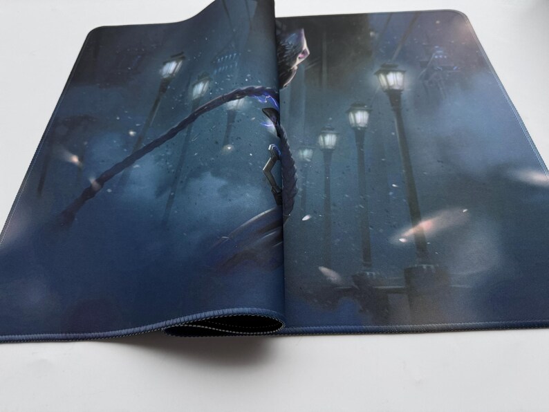 Jinx Arcane Enemy Playmat Stitched Edges - Riftbound Trading Card Game ...