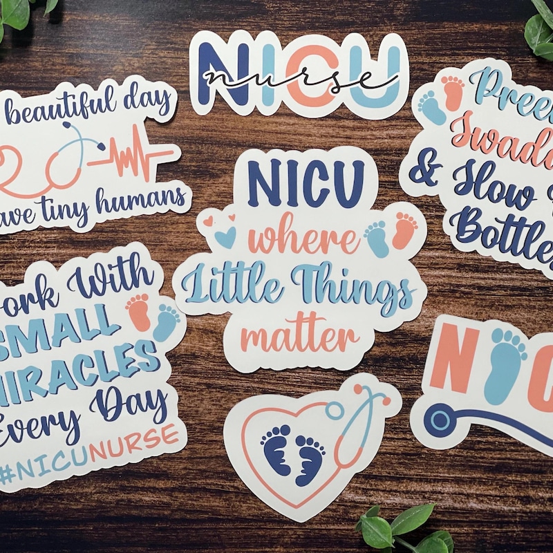Nursing Nicu Stickers - Etsy