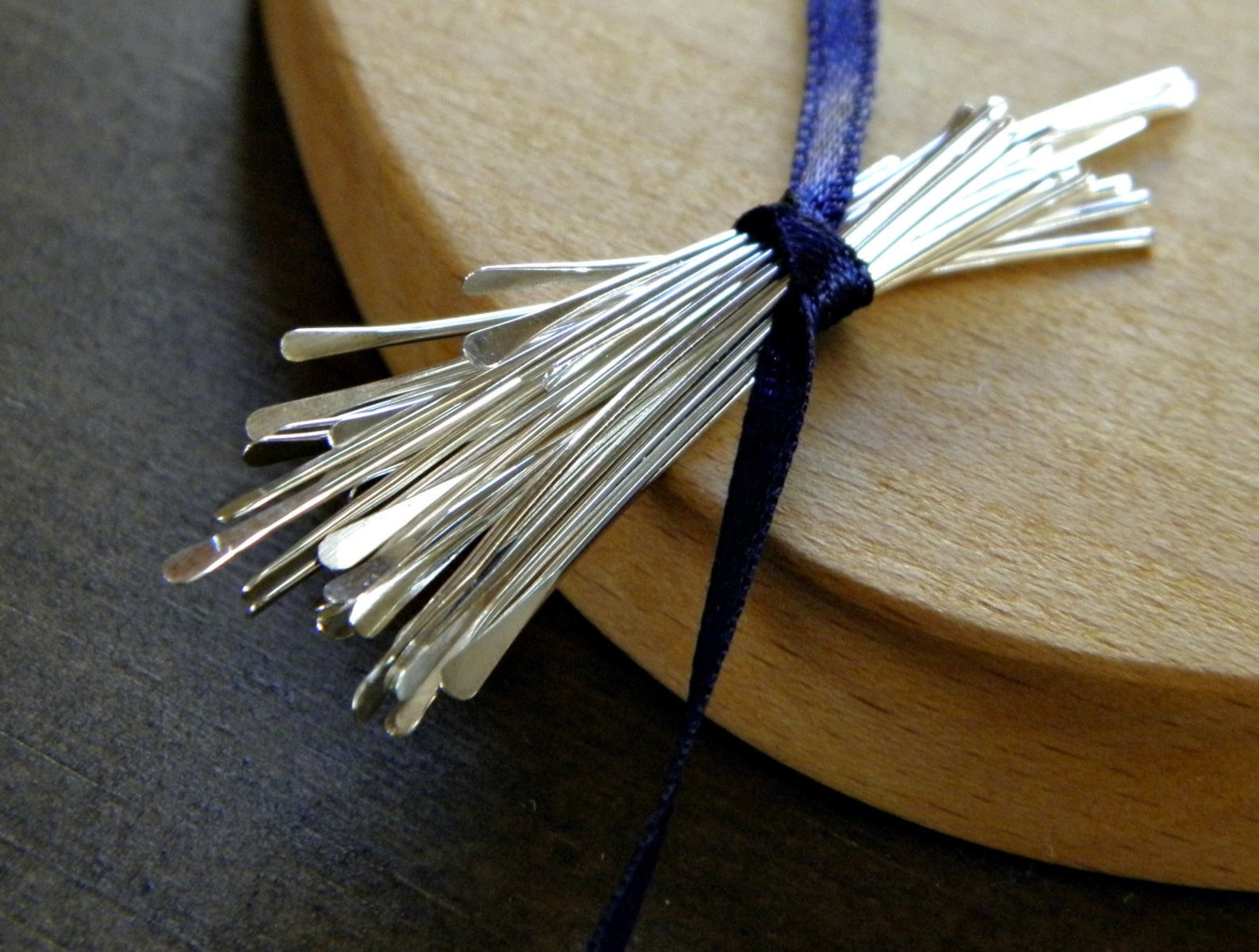 Sterling Silver Paddle Head Pins Pack of 20 - Etsy