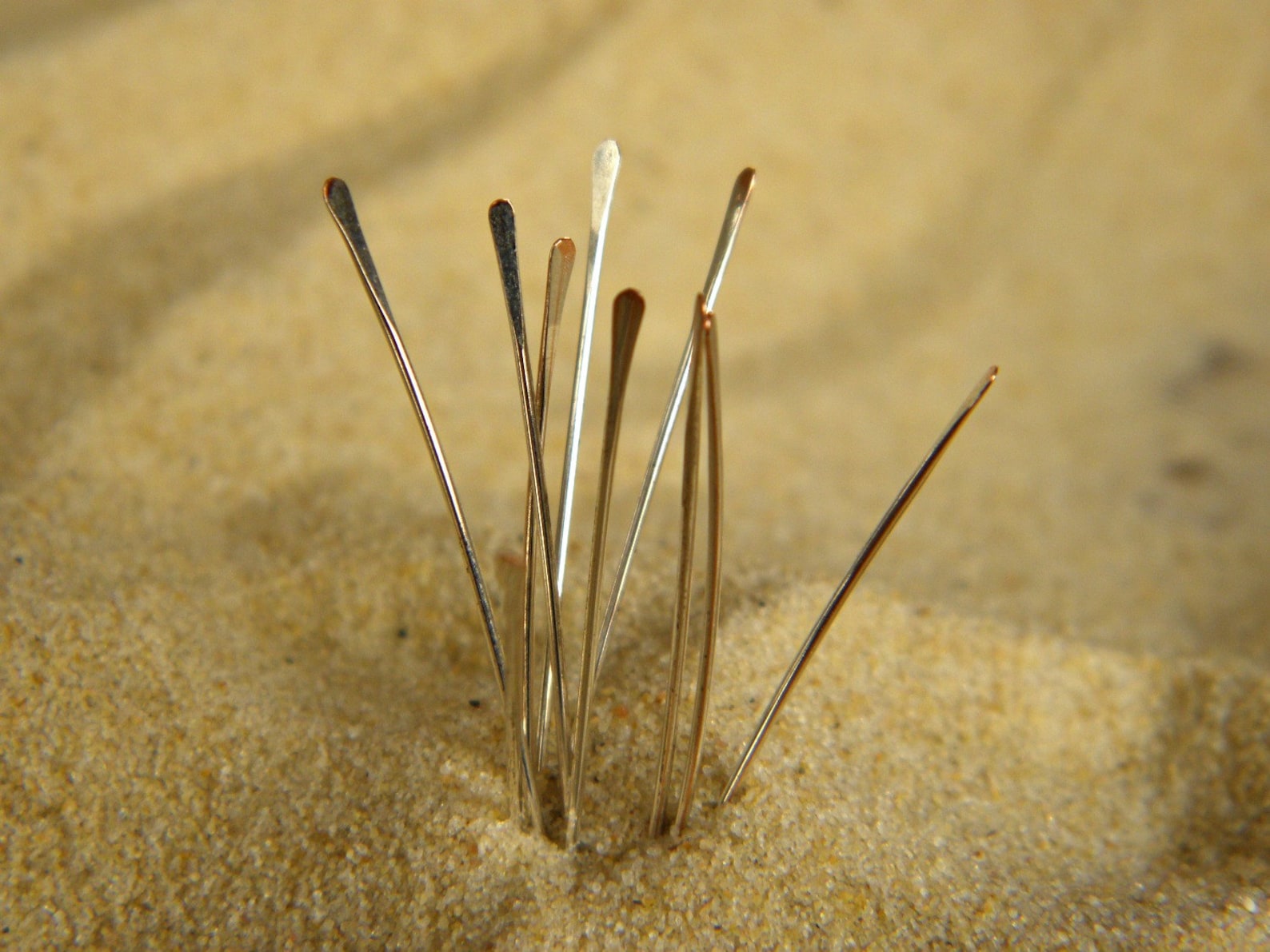 Sterling Silver Paddle Head Pins Pack of 20 - Etsy