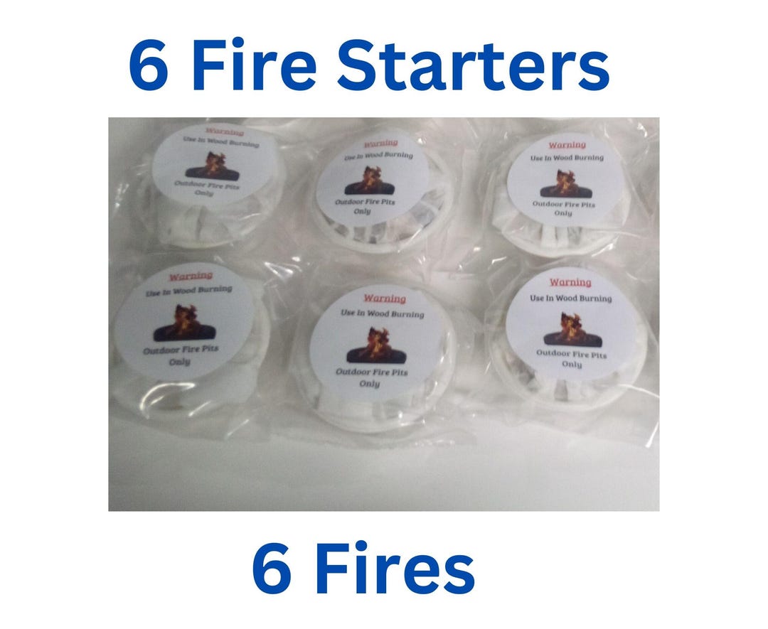Easy Light Fire Starters for Campgrounds or Back Yard Fire Pits or ...