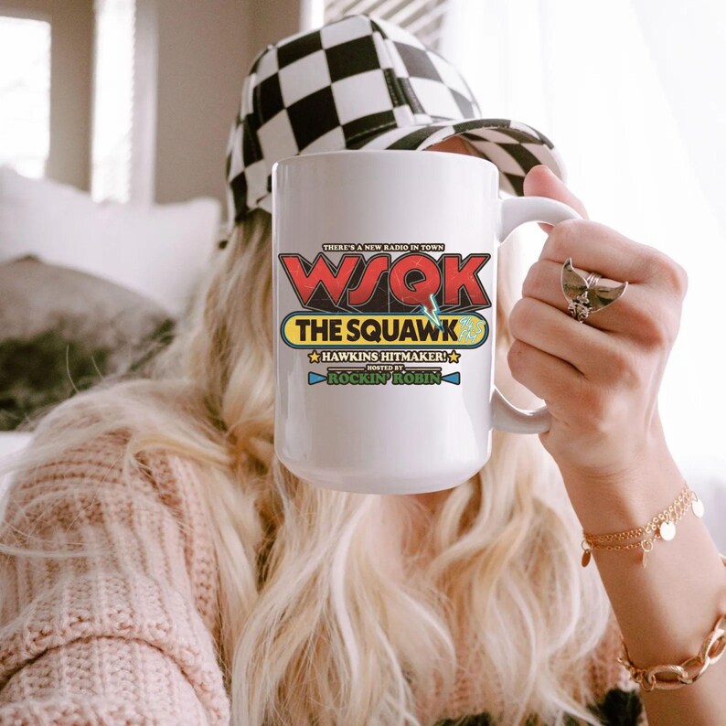 WSQK the Squawk 94.5 FM Coffee Mug,funny Mugs - Etsy