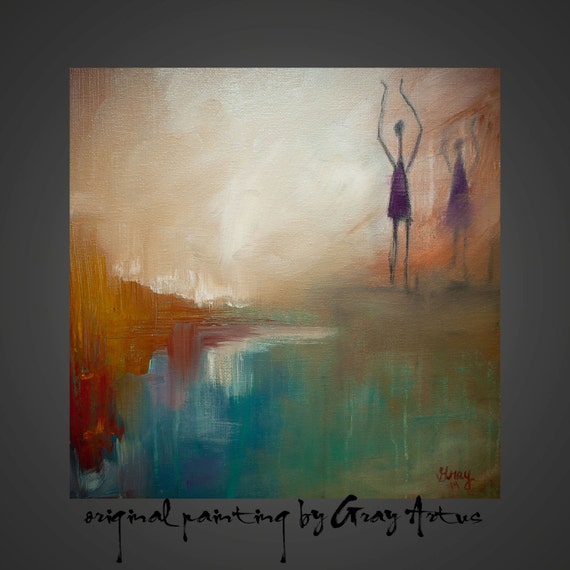 Abstract Human Figure Paintings