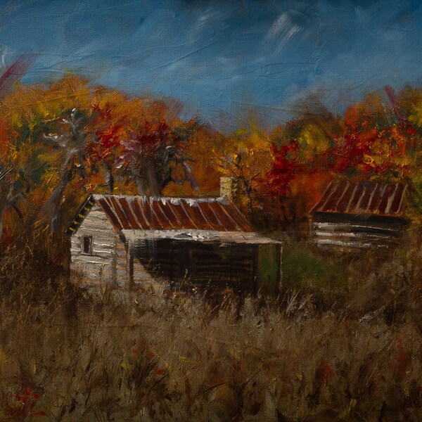 Fall Landscape Art - Etsy