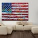 AMERICAN FLAG * USA Emblem * Art Made in United States of American ...