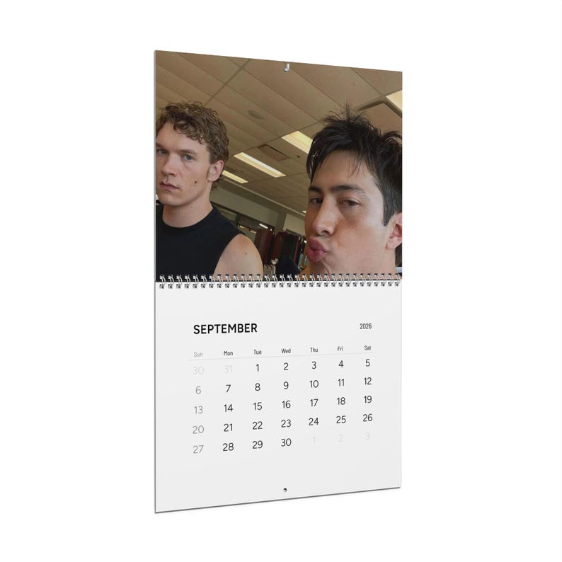 Heated Rivalry 2026 Calendar, Spicy Romance Photo Calendar, Male ...