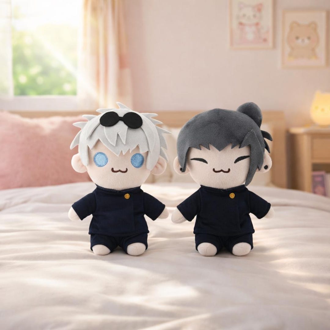 Jujutsu Kaisen Plushie, Gojo Satoru & Geto Suguru Chibi Stuffed Doll - Etsy