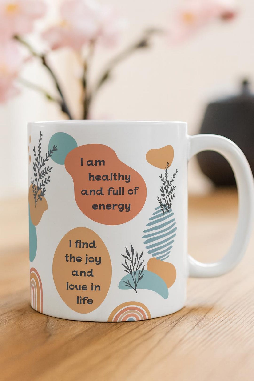 Positive Affirmation Coffee Mug | Daily Inspiration, Self-care Gift - Etsy