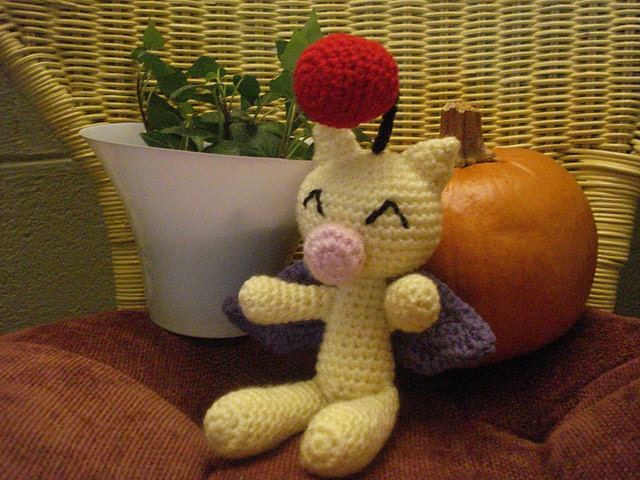 Amigurumi Moogle Crochet Pattern - Etsy