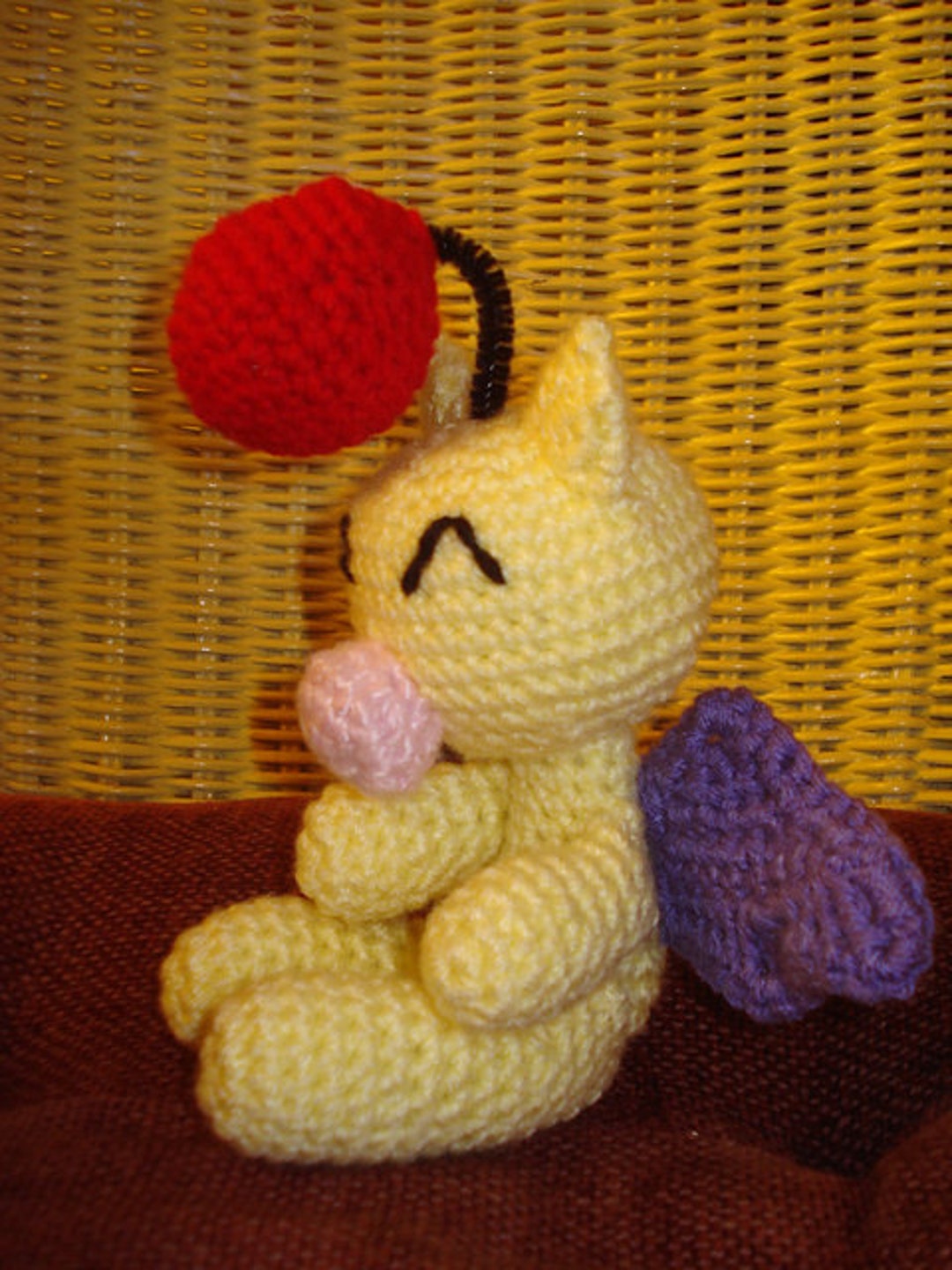 Amigurumi Moogle Crochet Pattern - Etsy