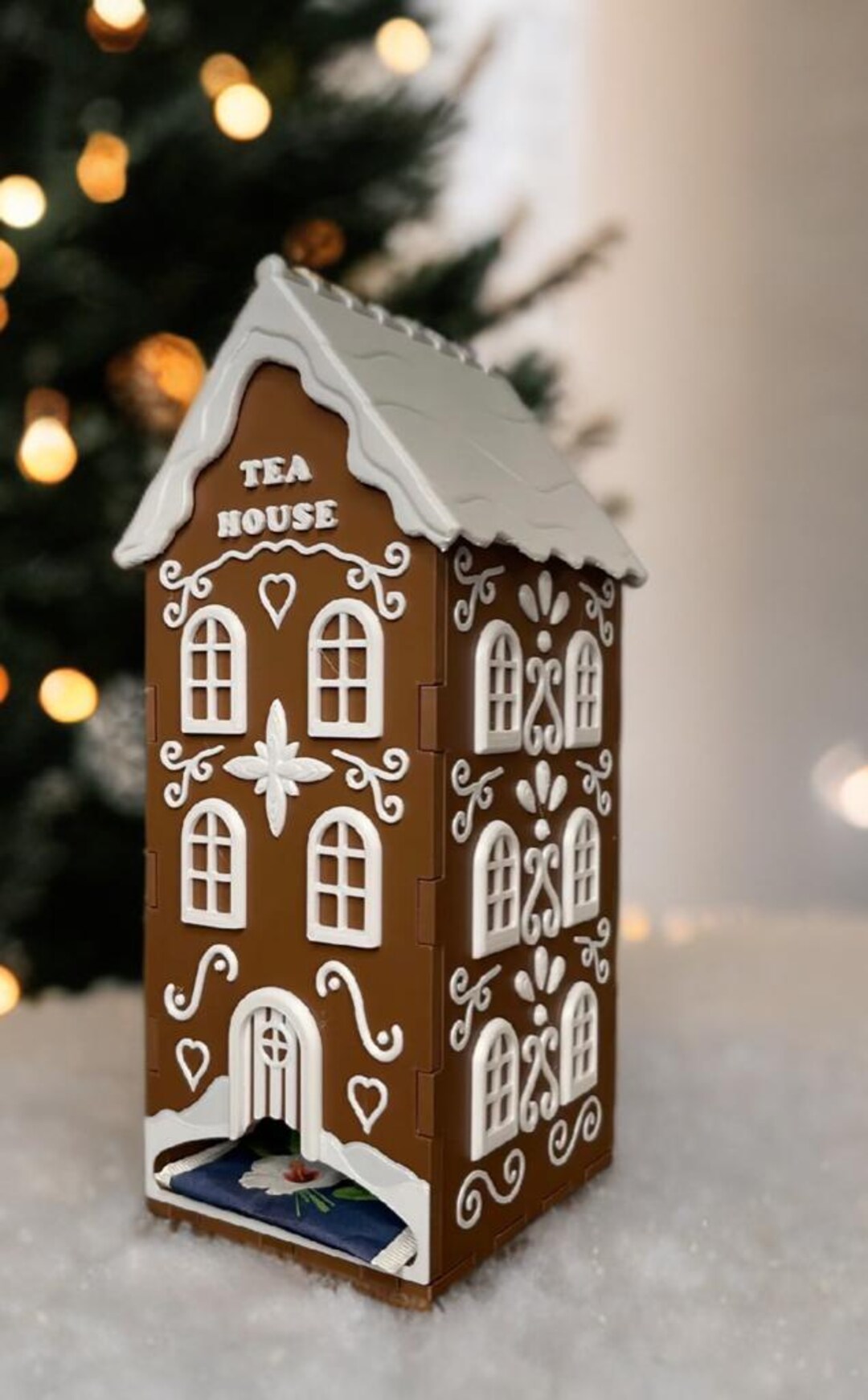 Tee Adventskalender Lebkuchenhaus 24 Tees, Geschenkidee Weihnachten ...