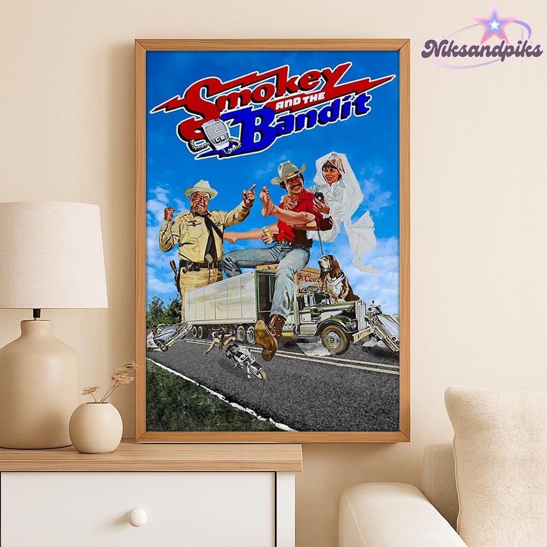 Smokey and the Bandit Canvas Poster, Steel Magnolias Art, 2025 Home ...