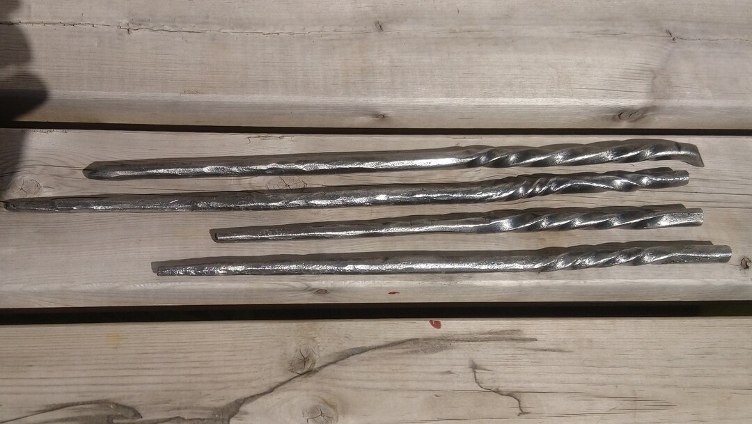 Hand Forged Metal Magic Wand. - Etsy