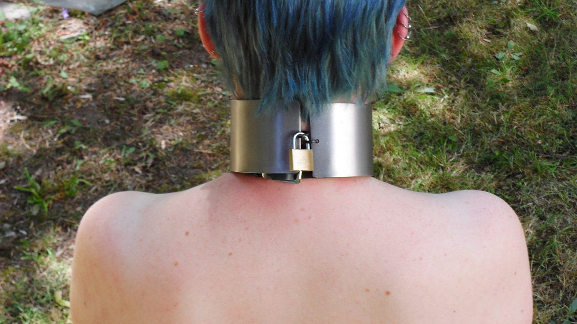 Bondage Metal Posture Collar Mature - Etsy