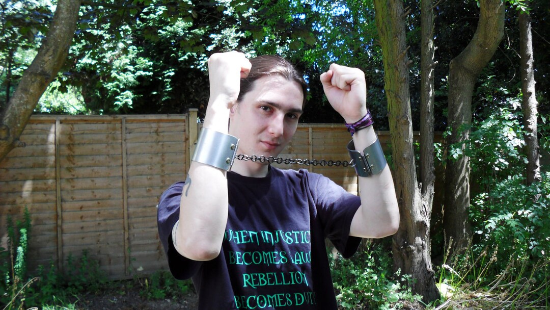 Steel Medieval Manacles. - Etsy UK