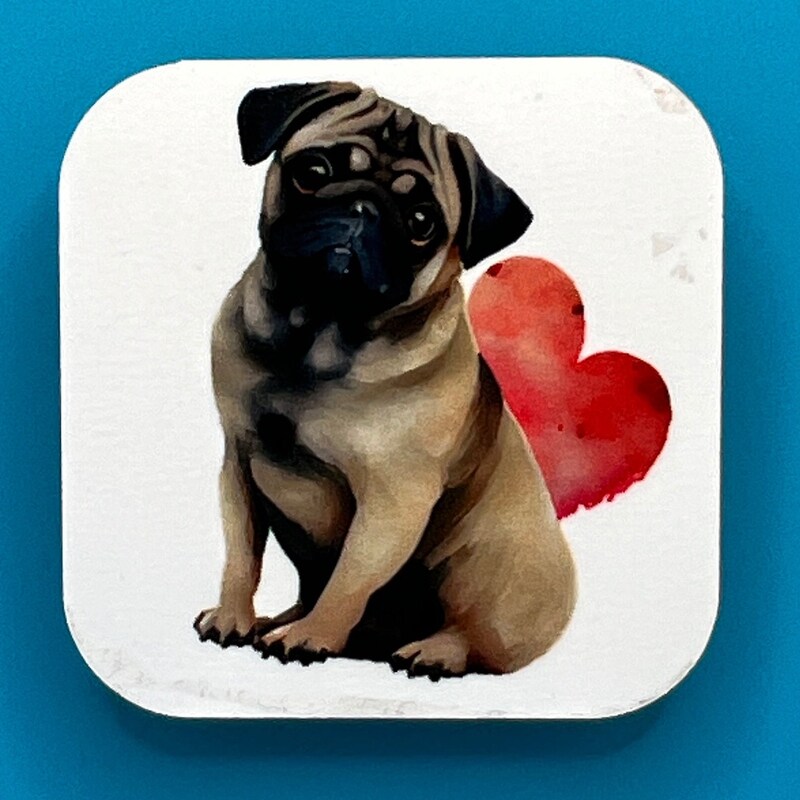 Pug Magnet - Etsy