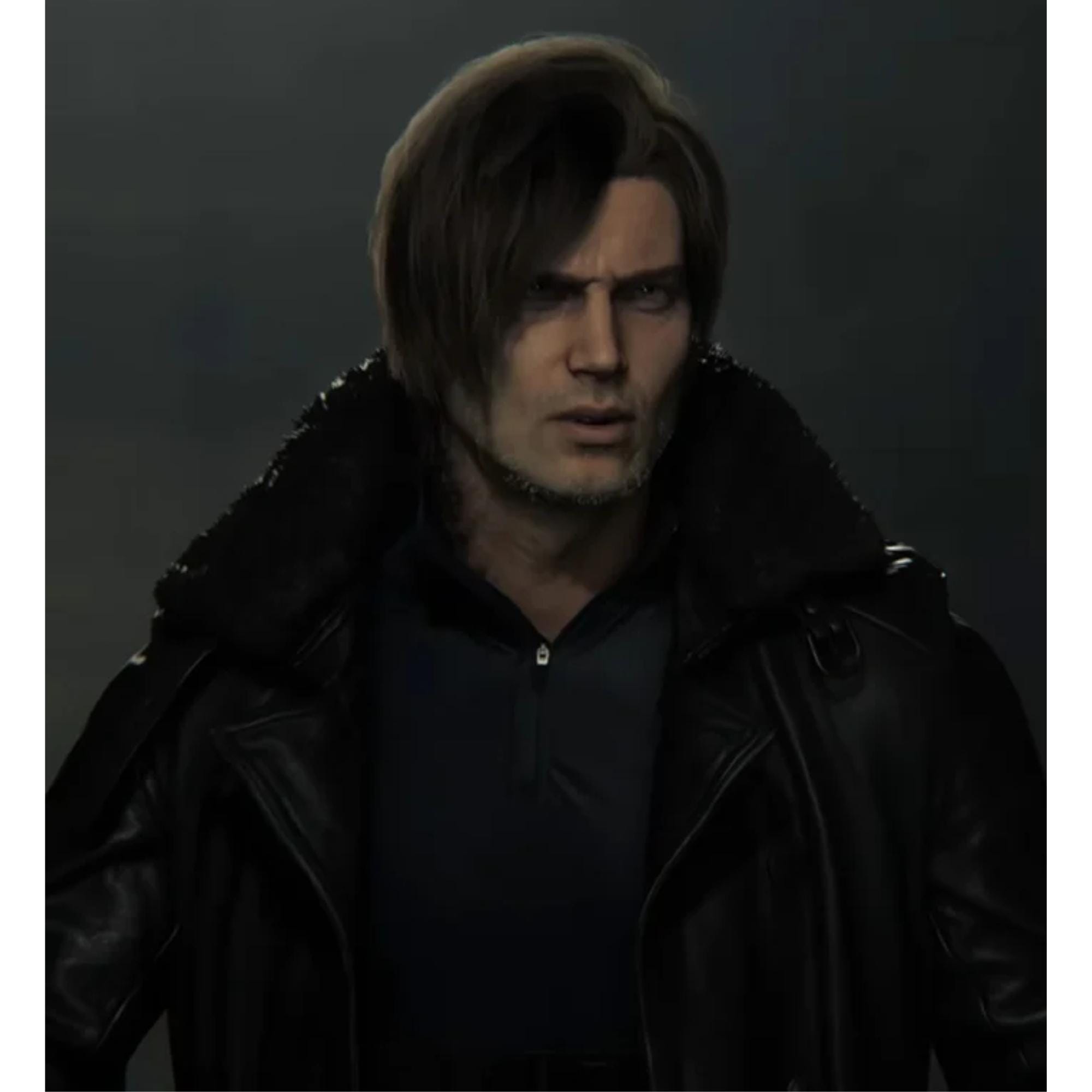 Leon S Kennedy RE9 Leather Jacket, Resident Evil Cosplay Costume - Etsy
