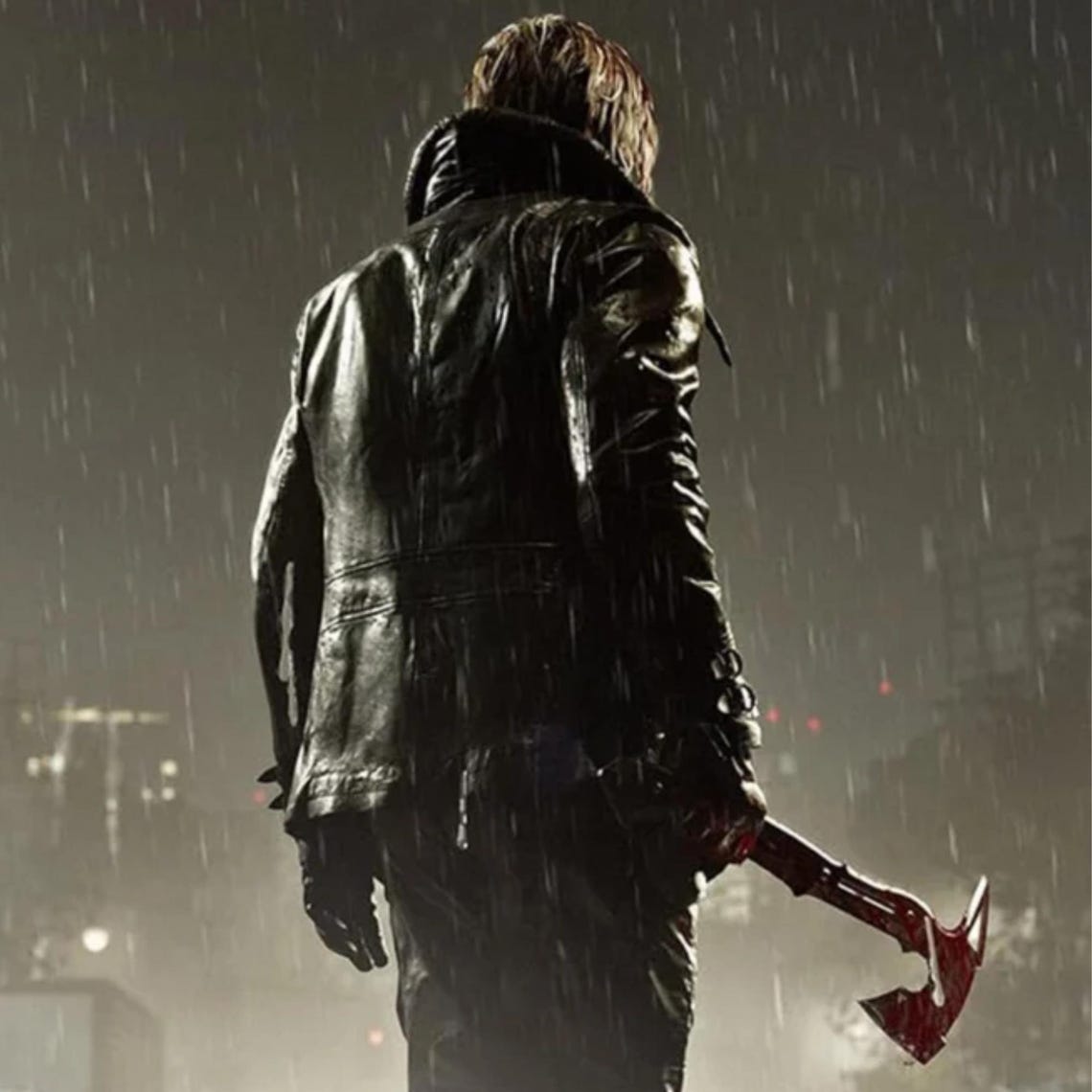 Leon S Kennedy RE9 Leather Jacket, Resident Evil Cosplay Costume - Etsy
