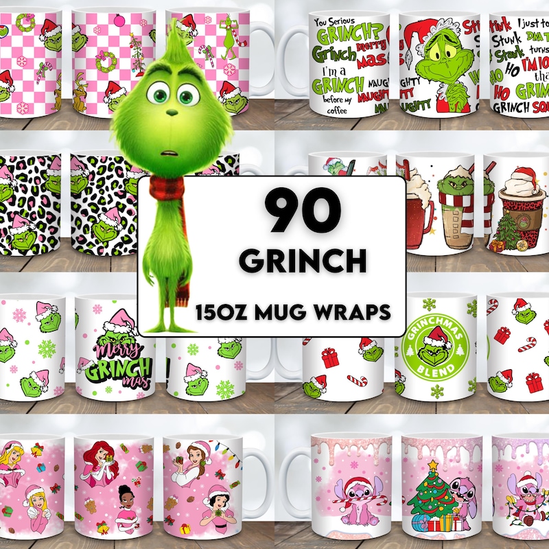 Png Mug Grinch - Etsy UK