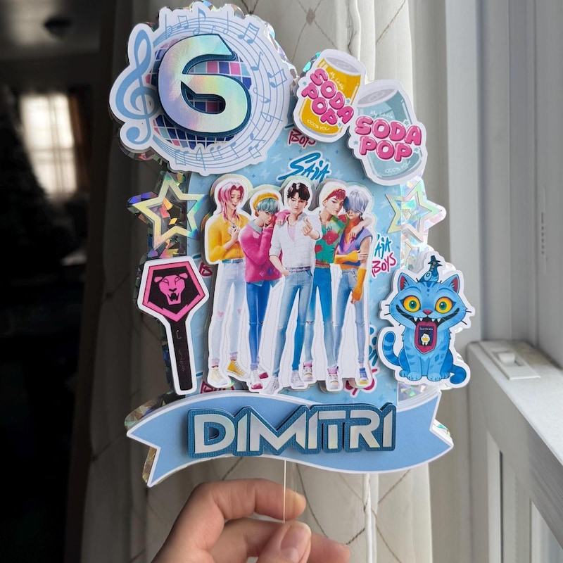 K Pop Characters for Cake - Etsy