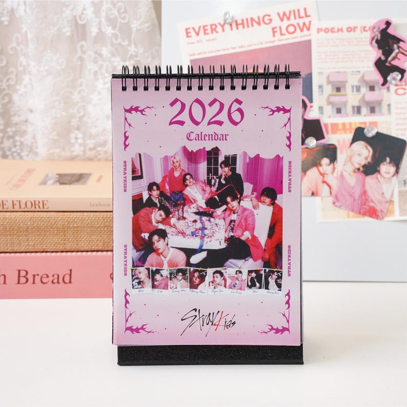 Stray Kids 2026 DO IT Calendar | K-pop Skzoo 12-month Calendar ...