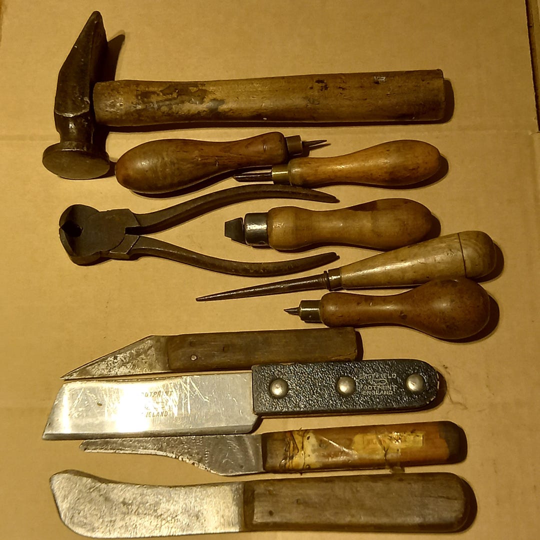 Vintage Cobblers Tools 1930 to 1950s Good Stater Kit - Etsy
