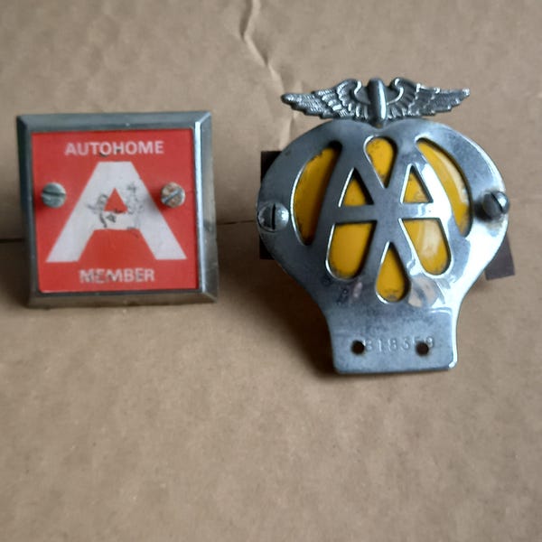 Vintage Aa Badge - Etsy UK