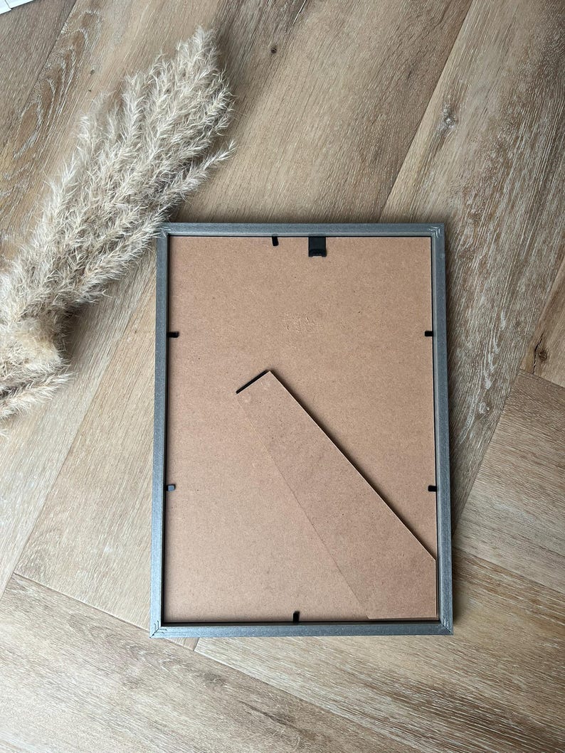 2026 Calendar Template in a Picture Frame / Black / Simple ...