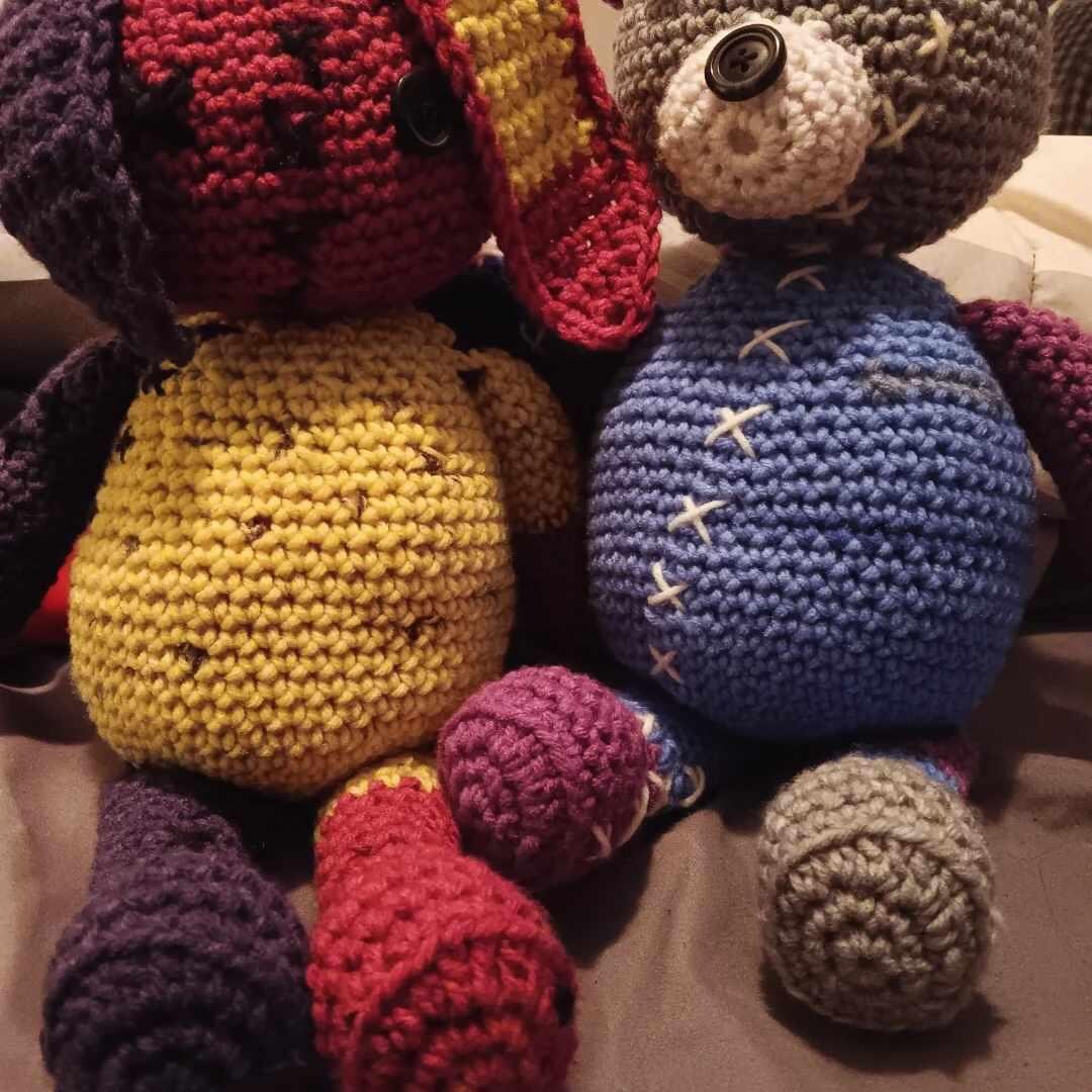 MADE TO ORDER Toughie Stuffy Crochet Stuffed Animal | Handmade | Toy ...