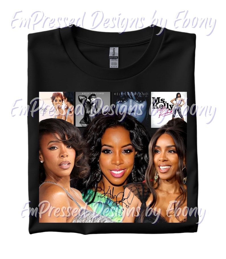 Kelly Rowland Album Collage PNG, R&B Singer (300dpi) - Etsy